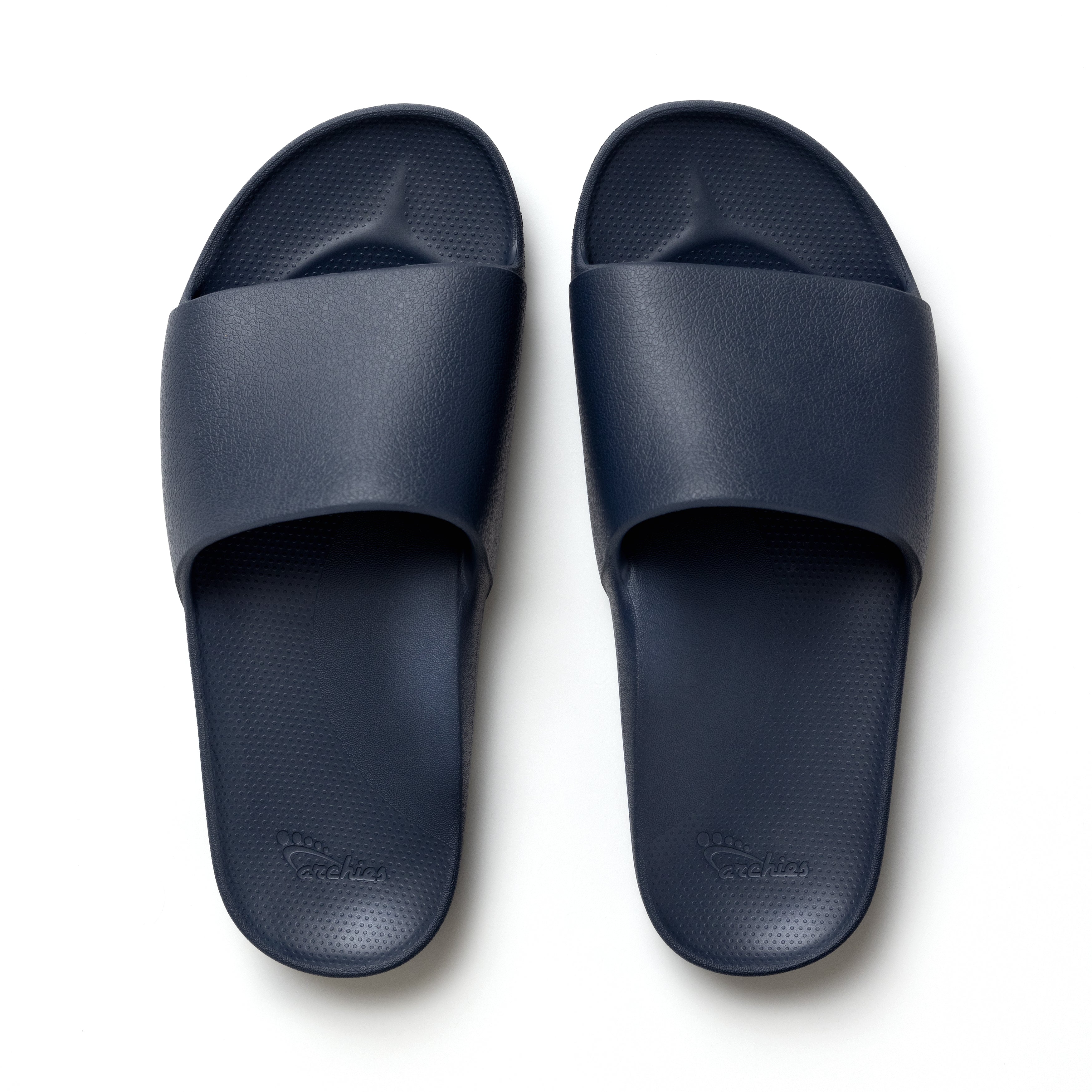 Navy - Arch Support Slides – Archies Footwear LLC | US Wholesale